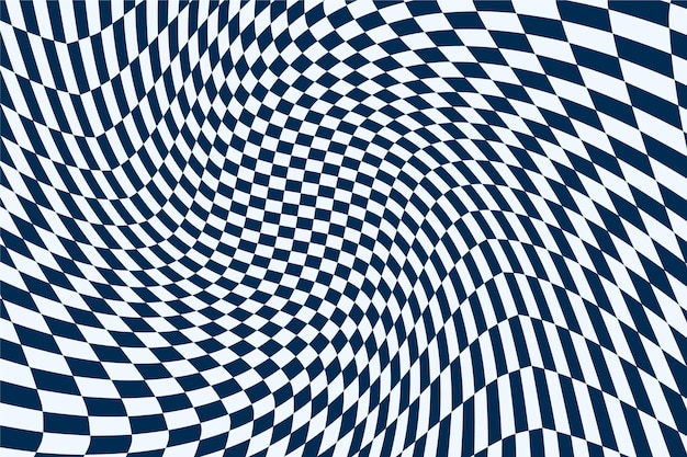 Premium Vector | Flat distorted checkered background Premium Vector | Flat distorted checkered background