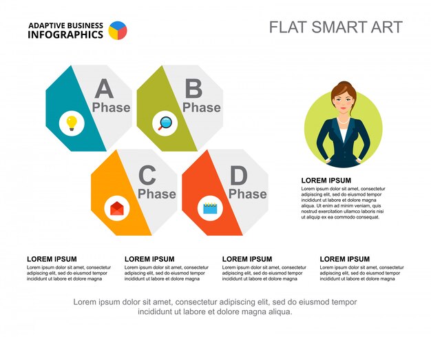 Free Vector | Four leaves tree metaphor process chart template ... Free Vector | Four leaves tree metaphor process chart template ...
