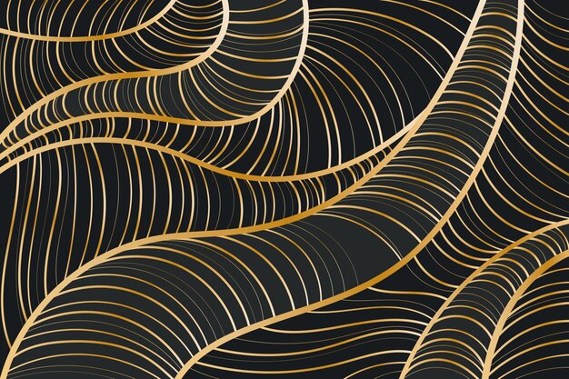 Free Vector | Gradient golden linear background Free Vector | Gradient golden linear background