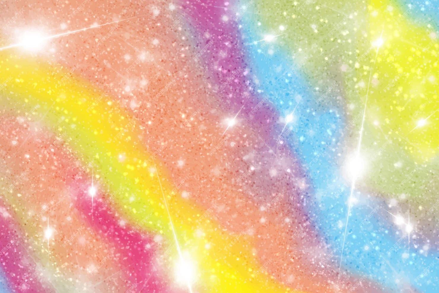 Free Vector | Gradient rainbow glitter background Free Vector | Gradient rainbow glitter background