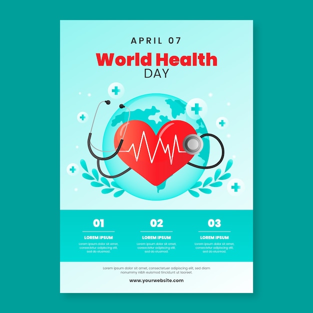 Free Vector World Sexual Health Day Vertical Flyer Template