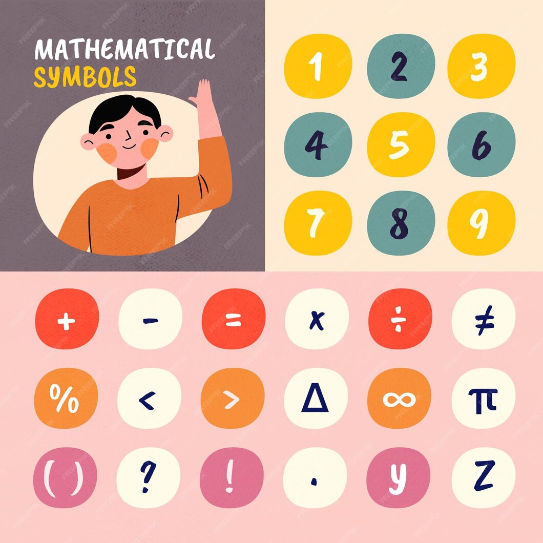 Free Vector | Hand drawn mathematical symbols Free Vector | Hand drawn mathematical symbols