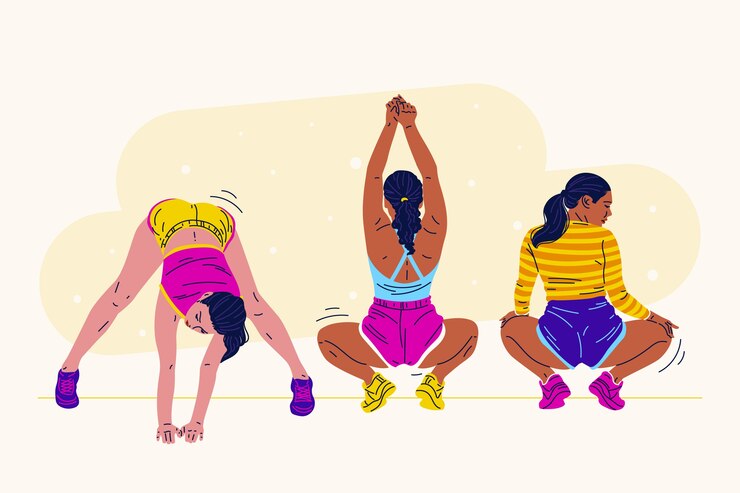 Free Vector Hand Drawn Twerk Dance Illustration