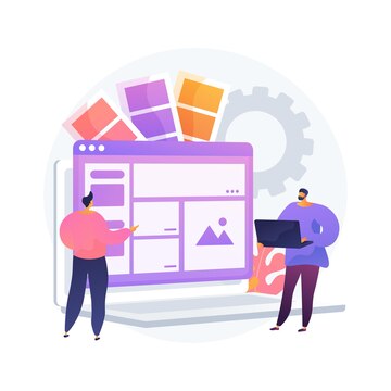 Free Vector | Interface design abstract concept illustration. user ...