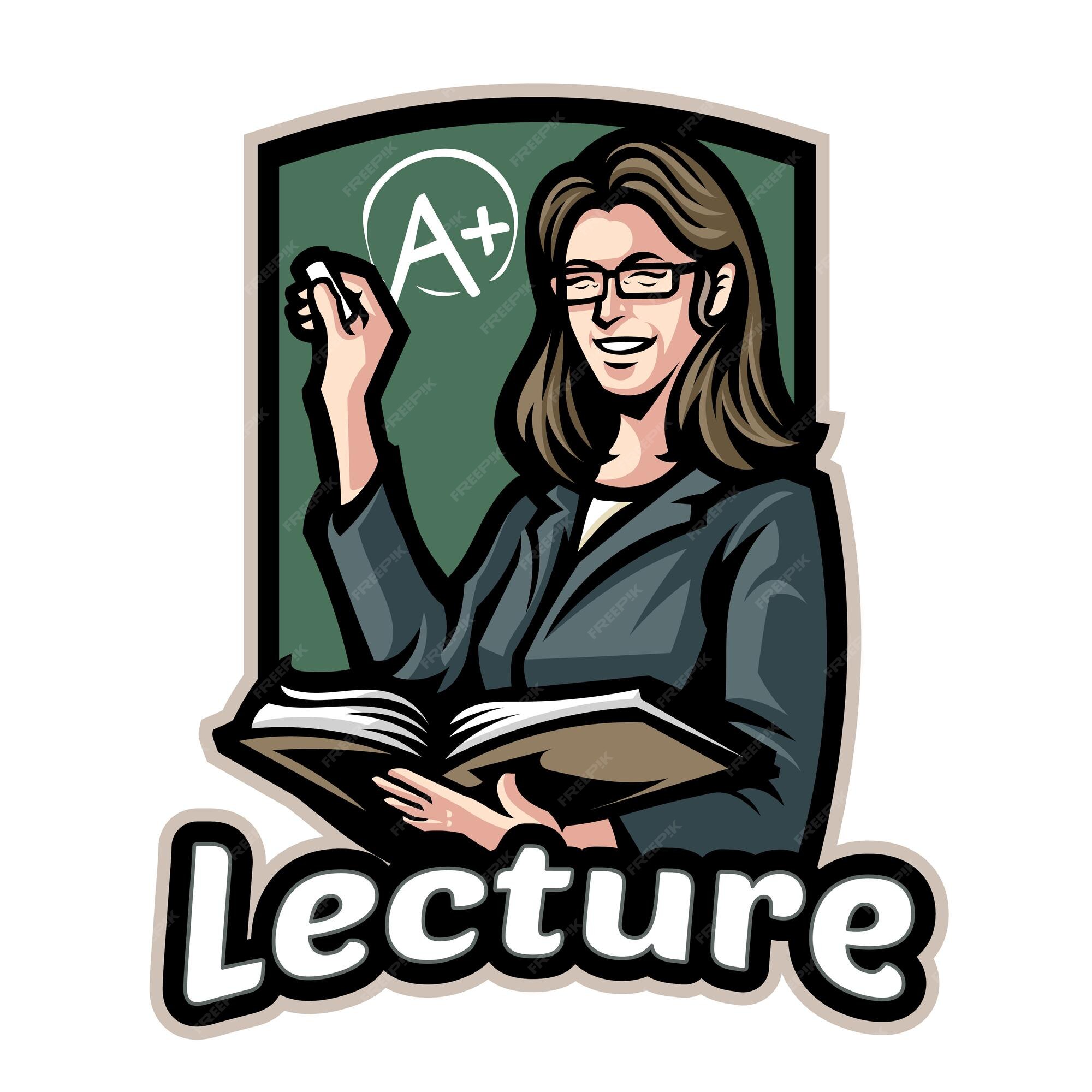 Premium Vector | Lecture Premium Vector | Lecture