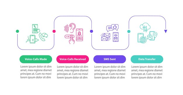 Free Vector | Colorful infographics template