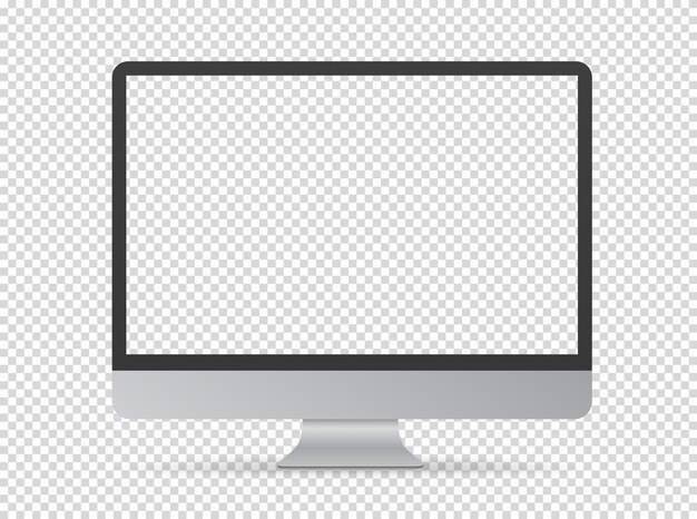 Premium Vector | Modern computer monitor Premium Vector | Modern computer monitor