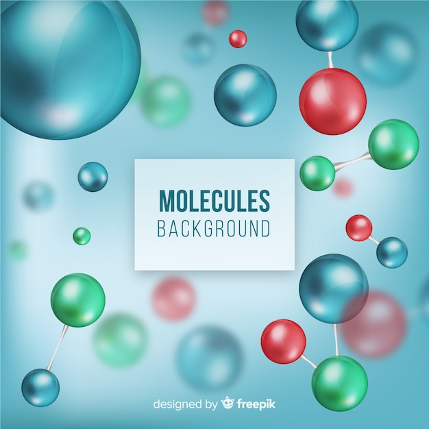 Free Vector | Molecules blurred background Free Vector | Molecules blurred background
