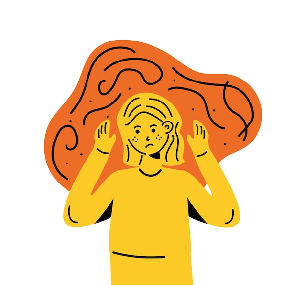 Free Vector | Obsessive compulsive disorder illustration Free Vector | Obsessive compulsive disorder illustration