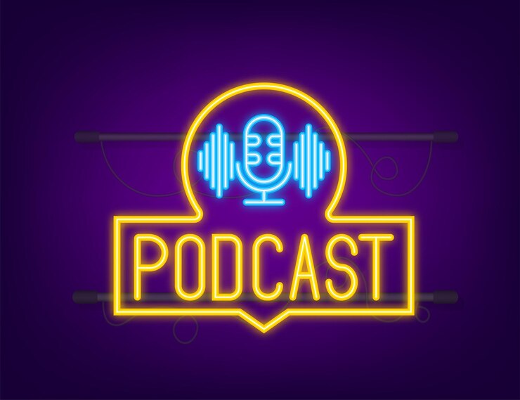 Premium Vector | Podcast neon icon. badge, icon, stamp, logo. neon icon ... Premium Vector | Podcast neon icon. badge, icon, stamp, logo. neon icon ...