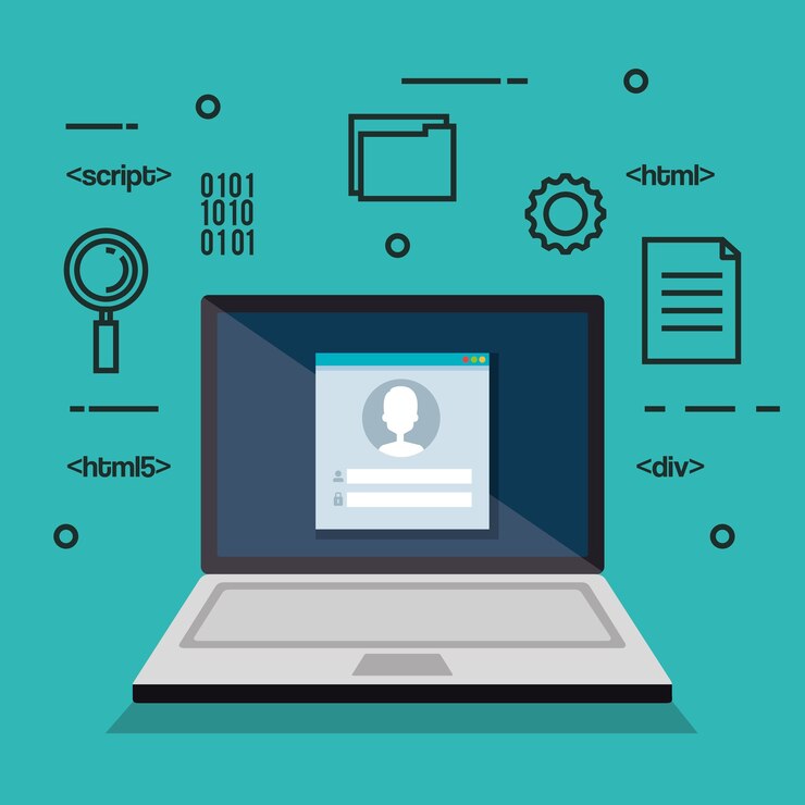 Premium Vector | Programming languages set icons Premium Vector | Programming languages set icons