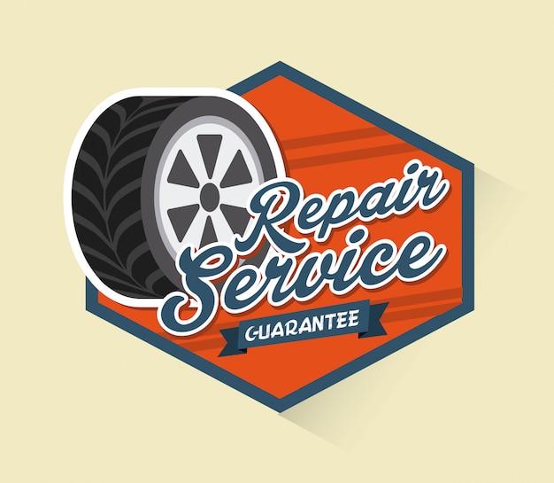 Premium Vector | Repair service Premium Vector | Repair service