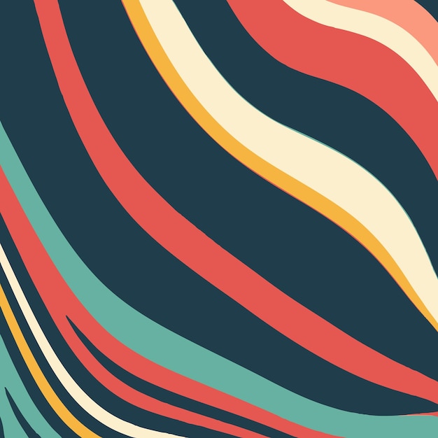 Free Vector | Retro abstract stripe background design Free Vector | Retro abstract stripe background design