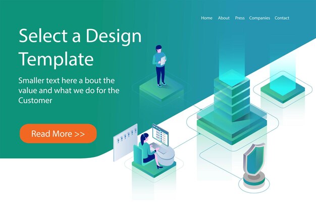 Premium Vector | Server data security control Premium Vector | Server data security control