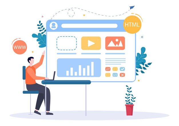 Premium Vector | Coding, software development, programming, program ...