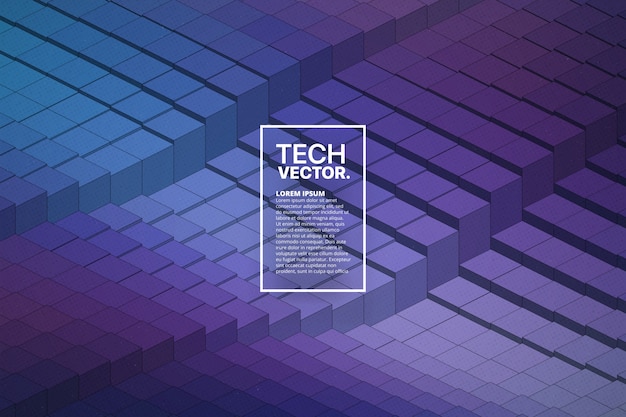 Premium Vector | 3d technology triangular abstract background Premium Vector | 3d technology triangular abstract background