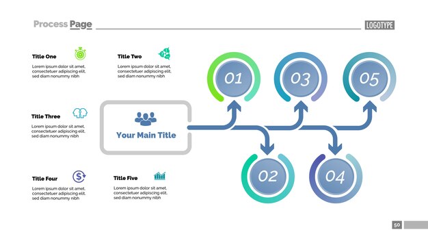 Free Vector | Five leaves tree metaphor process chart template for ... Free Vector | Five leaves tree metaphor process chart template for ...