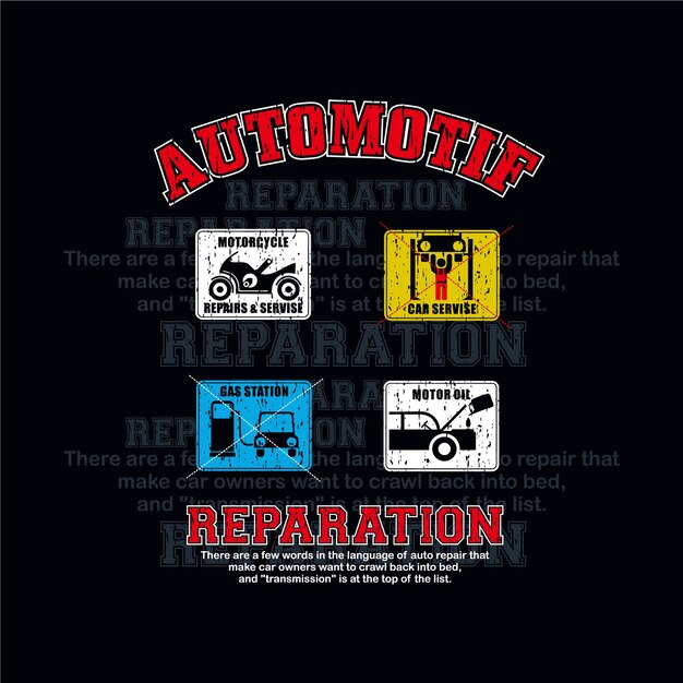 Premium Vector | Vector car service reparation graphic vector illustration Premium Vector | Vector car service reparation graphic vector illustration