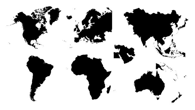 Premium Vector | Detailed map of africa Premium Vector | Detailed map of africa