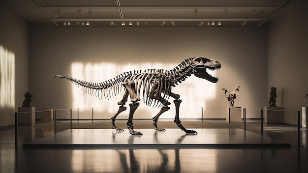 Photo Squelette Fossile De Dinosaure Du Crétacé Tyrannosaurus Rex Ou ... Photo Squelette Fossile De Dinosaure Du Crétacé Tyrannosaurus Rex Ou ...