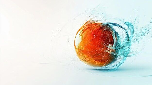 03 3 A Photorealistic Visualization Of A Machine Learning Algorithm At Work With Cascading Lines
