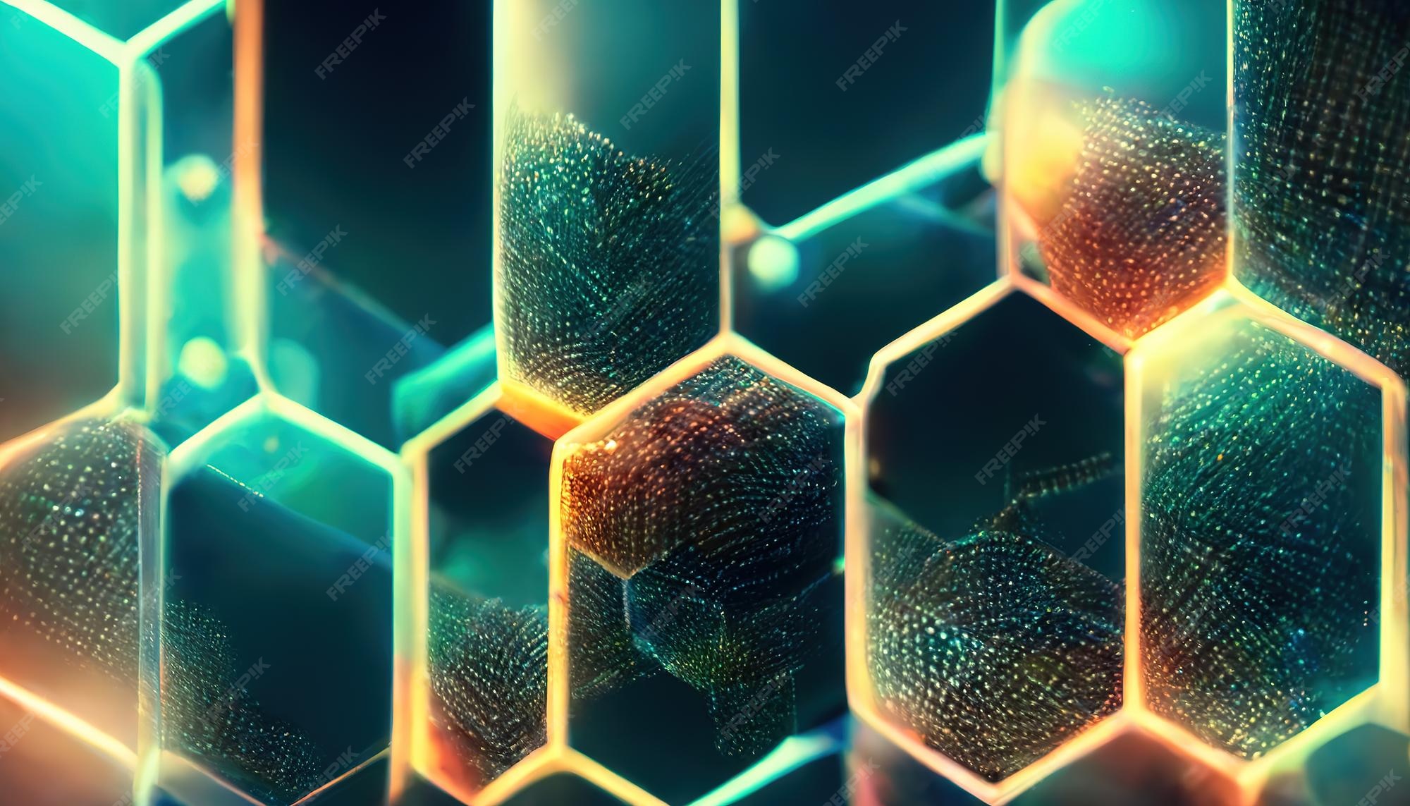 Premium Photo | 3d abstract tech background floating numbers hud background matrix particles ...