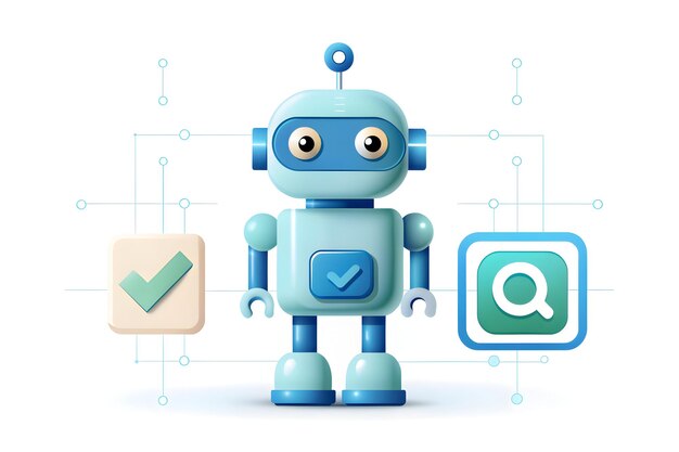 3D AI Data Processing QA Metrics Icons for Analytical Capabilities in QA Processes Perfect for ...