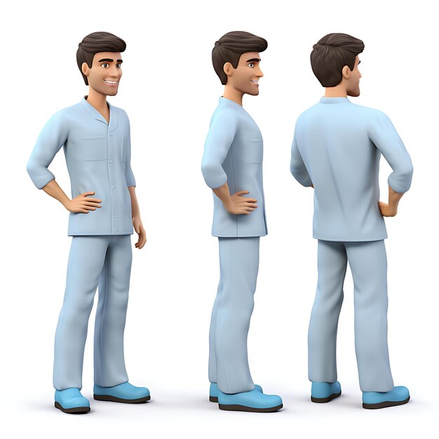 Premium AI Image | 3D Character Model Simple Minimalist Sheets with ... Premium AI Image | 3D Character Model Simple Minimalist Sheets with ...