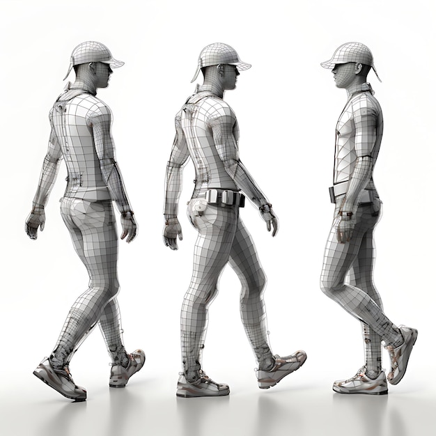 Premium AI Image | 3D Character Model Simple Minimalist Sheets with ... Premium AI Image | 3D Character Model Simple Minimalist Sheets with ...