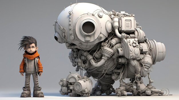Premium Ai Image 3d Characters Testing And Debugging Code