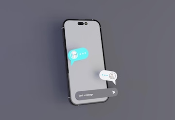 Premium Photo | 3d computer ai robot chatbot web uiux software ...