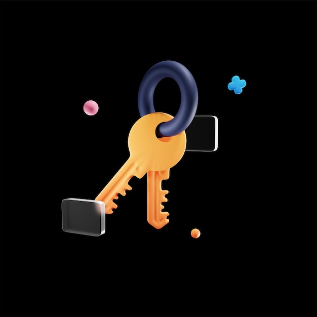 Premium Photo 3d Cyber Security 3d Icon