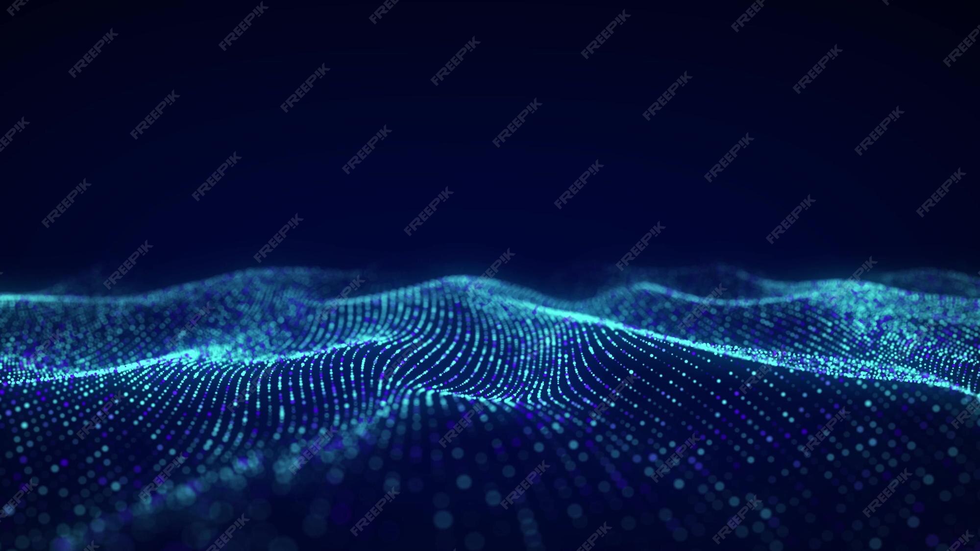 Premium Photo | 3d digital dynamic wave flow digital structure secure cybersecurity data ...