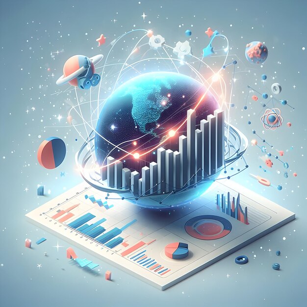 Premium Photo | 3D Flat Icon Astro Analytics Concept Analytical charts ... Premium Photo | 3D Flat Icon Astro Analytics Concept Analytical charts ...
