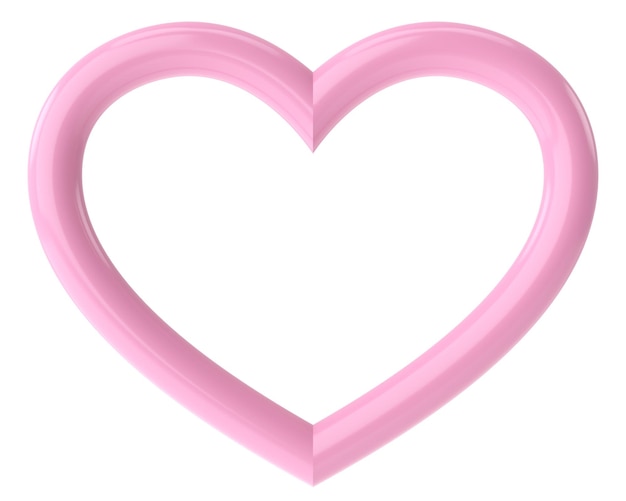 Premium Photo 3d Heart Valentine Card Decoration 3d Illustration