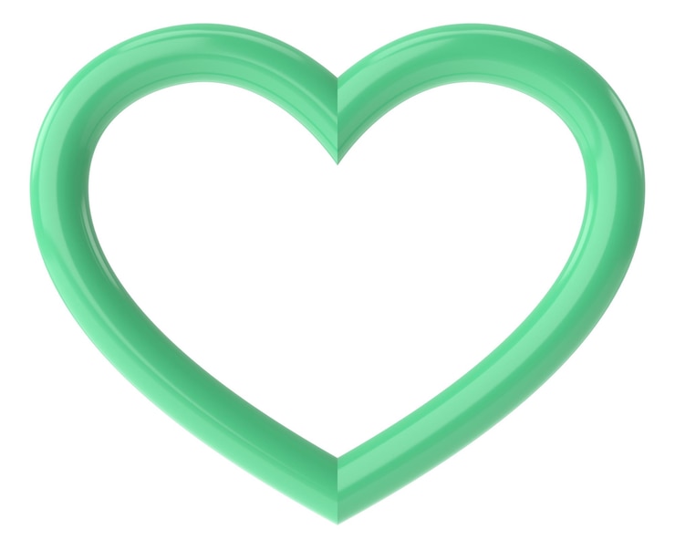 Premium Photo 3d Heart Valentine Card Decoration 3d Illustration