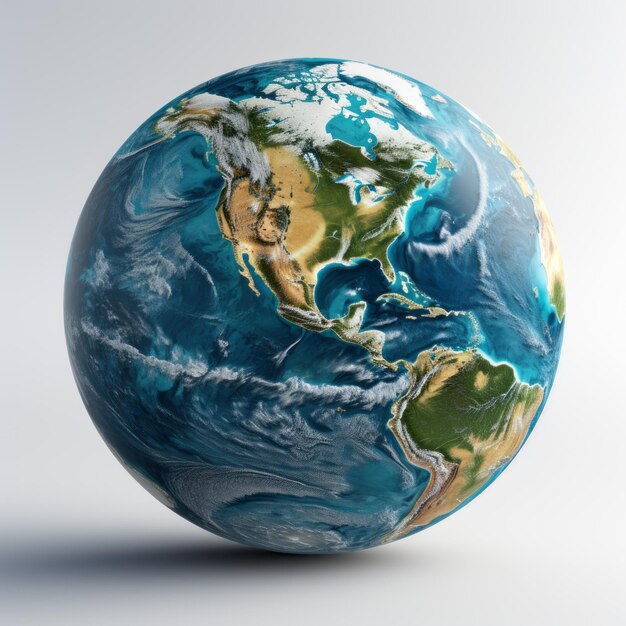 3D Render of Planet Earth | Premium AI-generated image 3D Render of Planet Earth | Premium AI-generated image