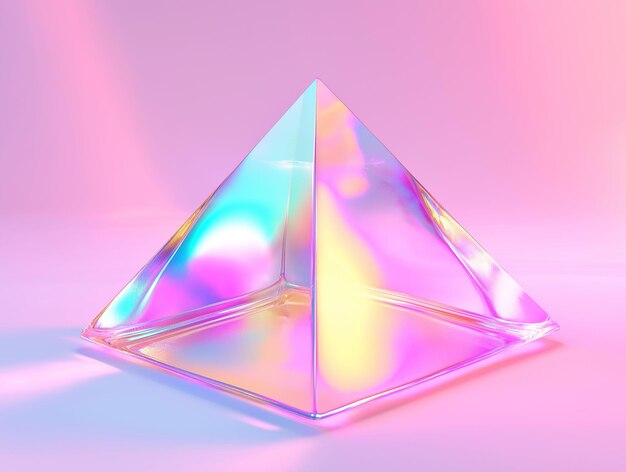 Premium Photo | 3d rendering of neon triangle Pastel rainbow gradients ... Premium Photo | 3d rendering of neon triangle Pastel rainbow gradients ...