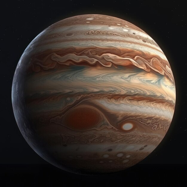 Premium AI Image | 3d rendering of planet jupiter isolated on a black ... Premium AI Image | 3d rendering of planet jupiter isolated on a black ...