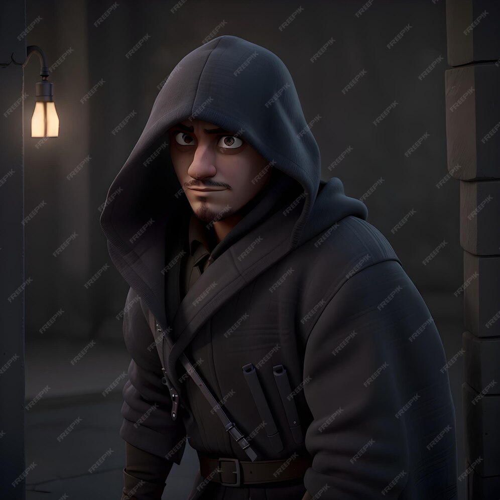 Premium AI Image | 3d thief Premium AI Image | 3d thief