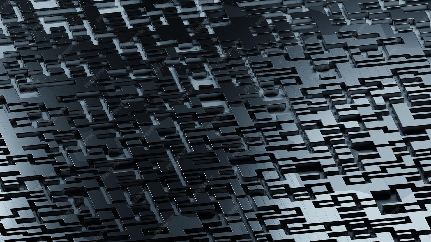 Premium Photo | Abstract 3d design background with gpu cpu technology pattern of lines circuit ...