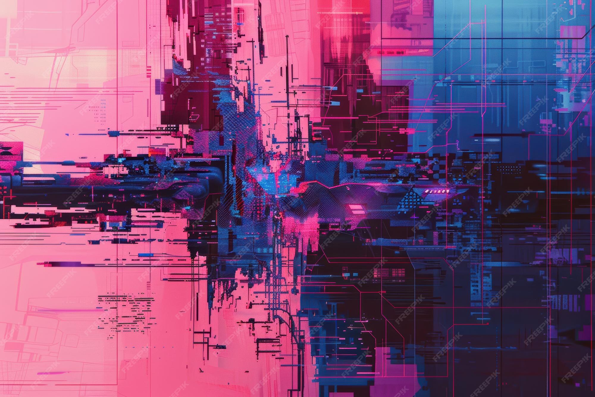 Abstract Ai Algorithm Background With Neural Networks Data And Digital