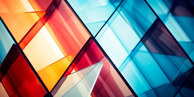 Premium Photo Abstract Architectural Shadows Creating Geometric Patterns And Forms Adding A