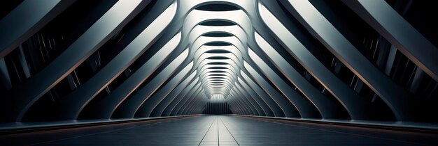 Premium Photo Abstract Architectural Shadows Creating Geometric Patterns And Forms Adding A