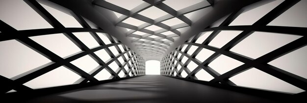 Premium Photo Abstract Architectural Shadows Creating Geometric Patterns And Forms Adding A