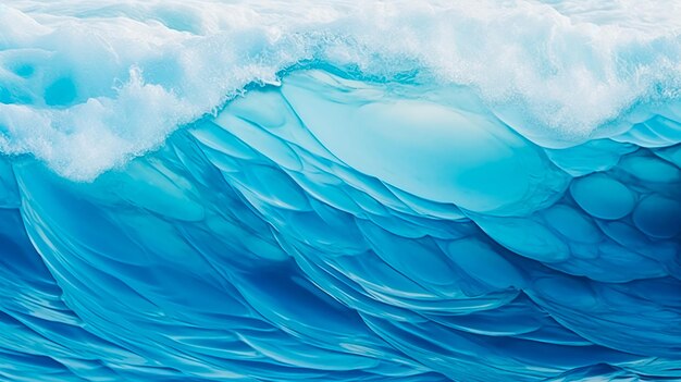 Premium AI Image | abstract background of blue liquid in water Premium AI Image | abstract background of blue liquid in water