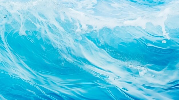 Premium AI Image | abstract background of blue liquid in water Premium AI Image | abstract background of blue liquid in water