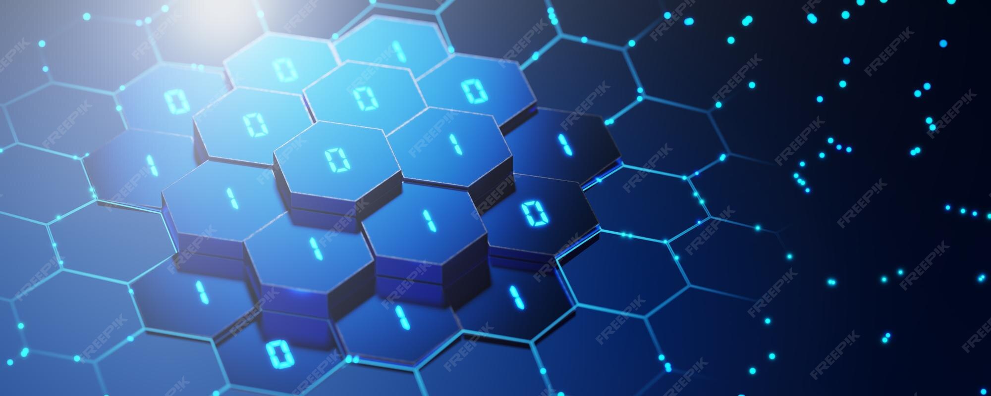 Premium Photo | Abstract background Digital background Technological background Binary code on ...