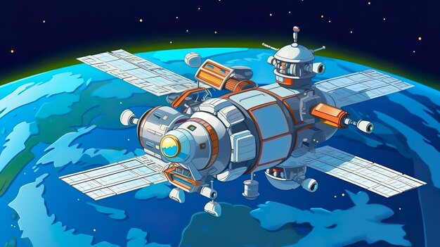 Premium Photo | Abstract background space station a futuristic space ... Premium Photo | Abstract background space station a futuristic space ...