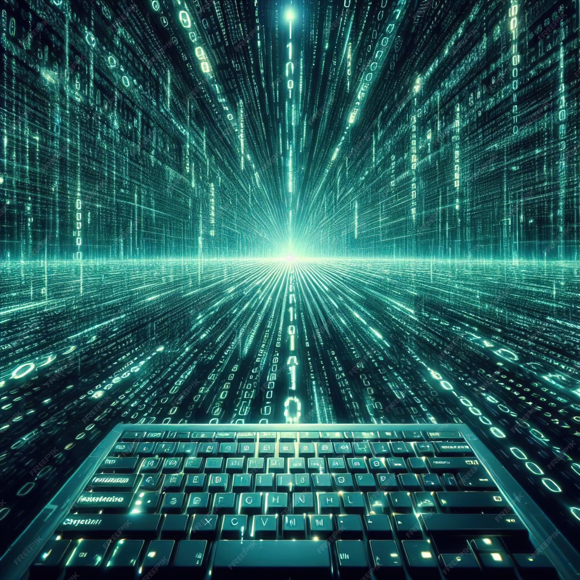 Premium Photo Abstract Background With Binary Code Abstract Background Image With Binary Code